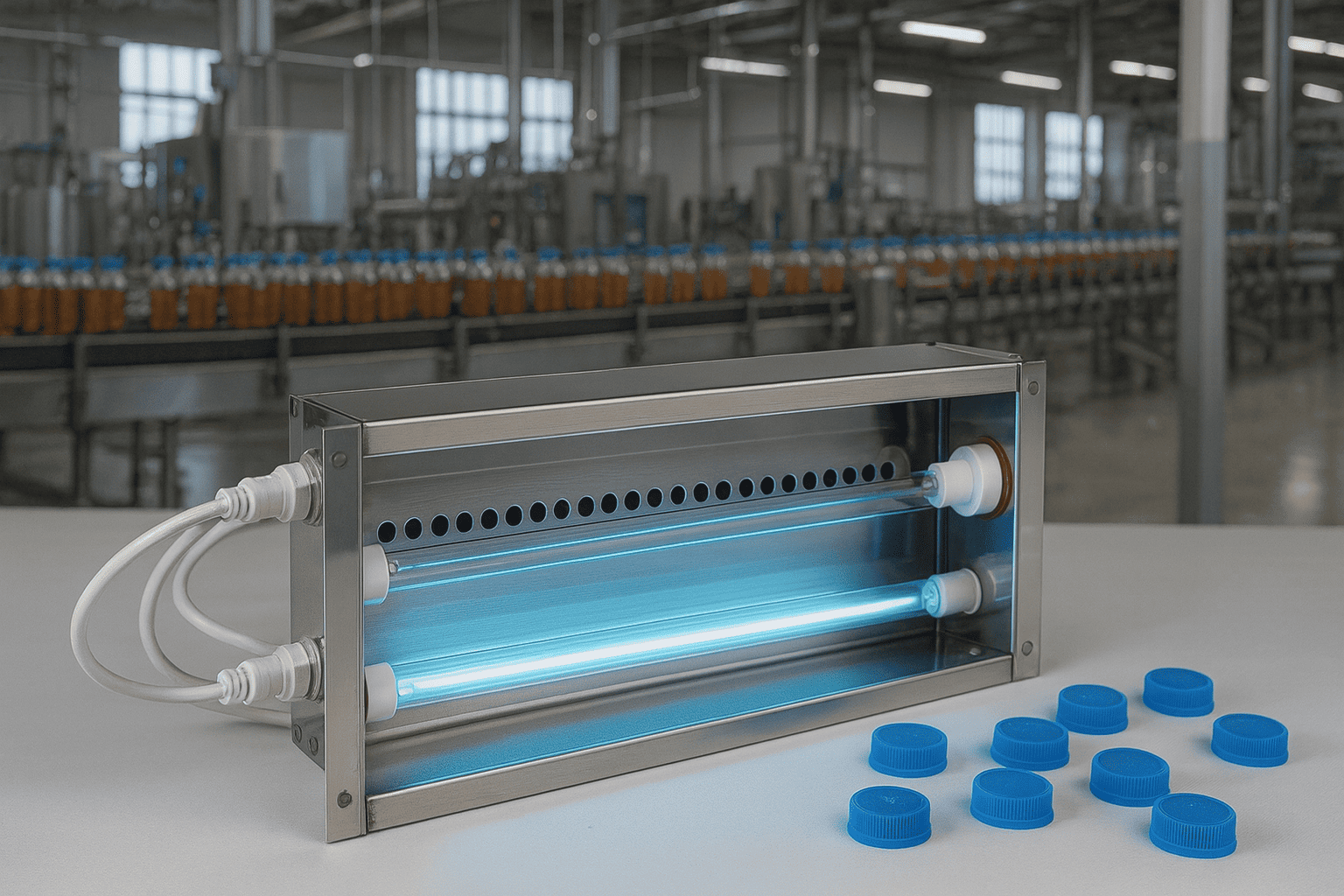 Lampu UV Sterilisasi Tutup Botol PET - UVL