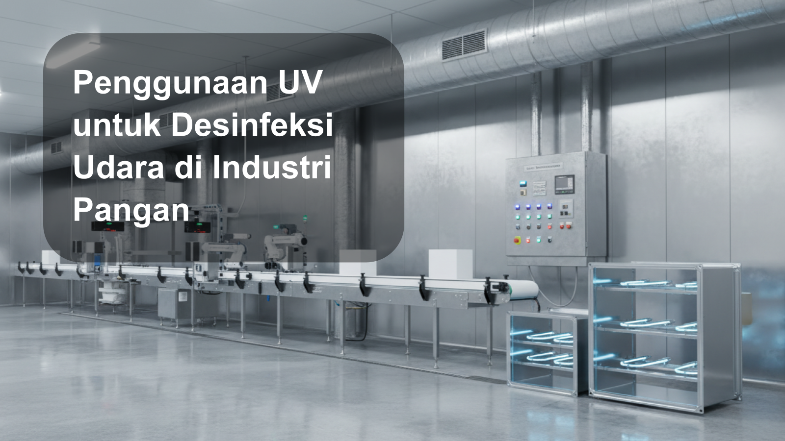 UV untuk disinfeksi udara di produksi pangan - UVL