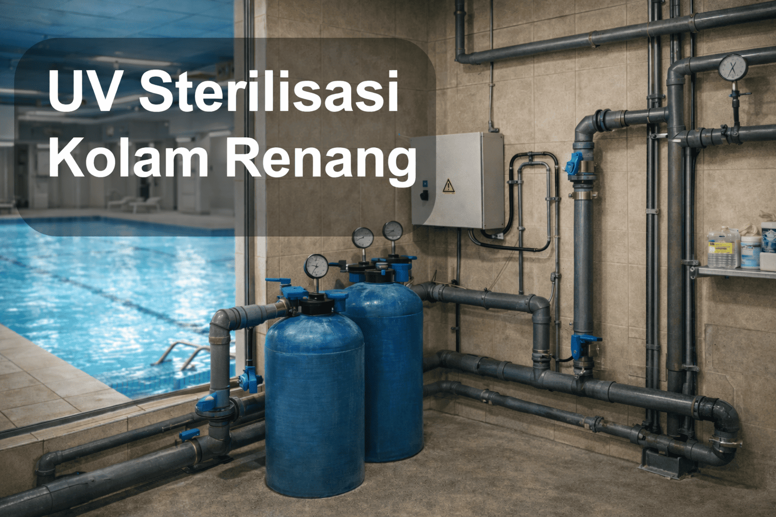 UV Sterilisasi Kolam Efisien Metode Disinfeksi Kimia - UVL