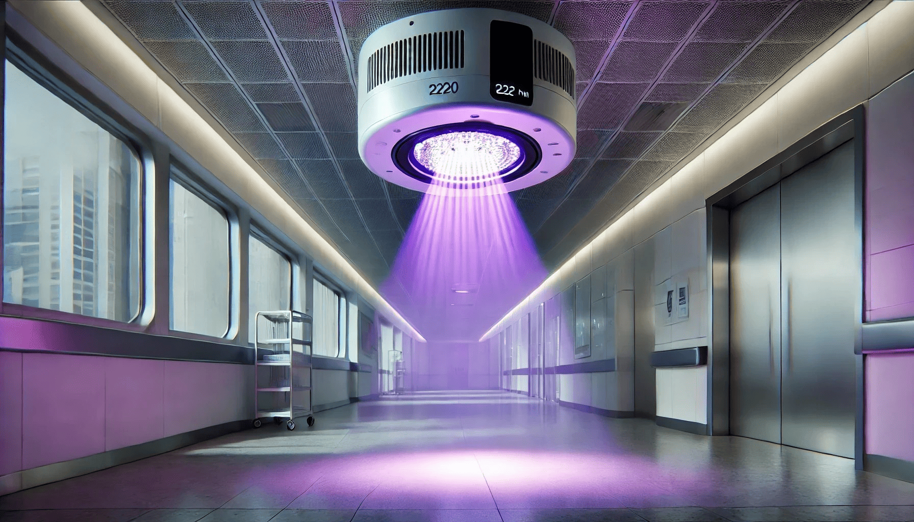 Lampu ultraviolet excimer 222 Nm - UVL